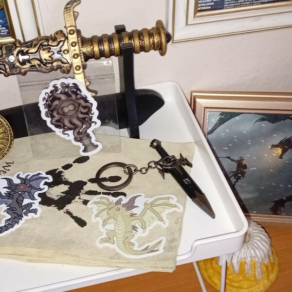 Wings of Fire Charm - Wings of Fire Sticker - Clay - Sunny - Starflight ...