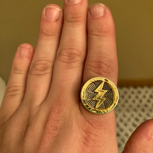 Flash Ring,sterling Silver Ring,flash Point Ring,dc Comics,dc Jewelry ...