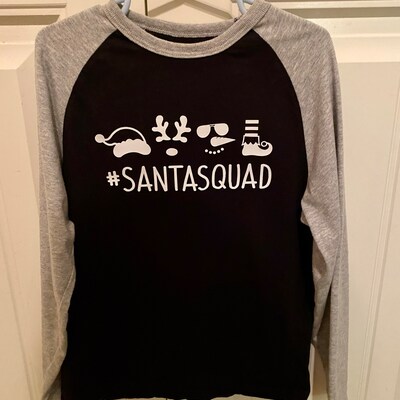 Santa Squad Svg, Christmas Svg, Kids Christmas Svg, Elf, Santa Hat Svg ...