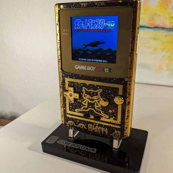 Pokemon Ancient Mew Gameboy Color Shell Diy - Etsy