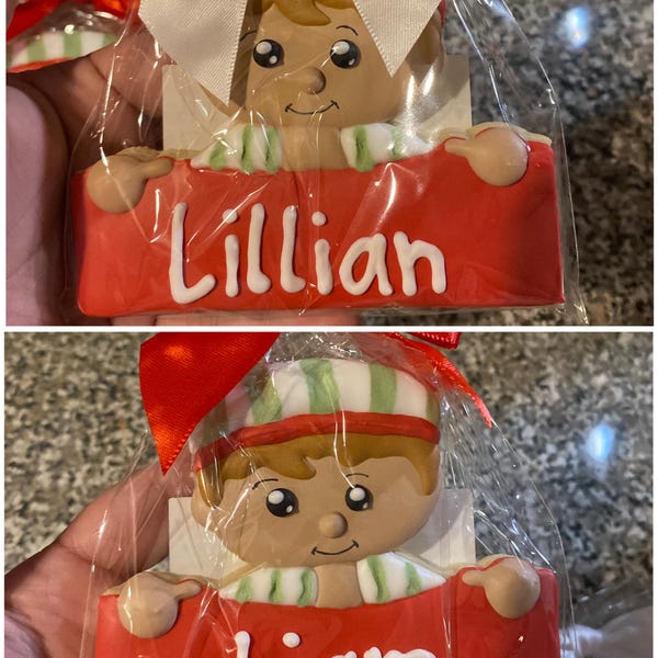 Coquette Bow Birthday Cookies, Celebrate Bow Themed Cookie, Set of 6-48 ...