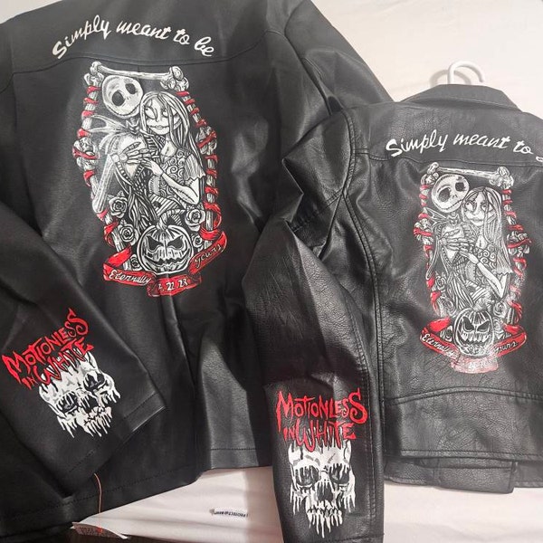 Couples Custom Personalised Wedding Jackets, Custom Painted Couples ...