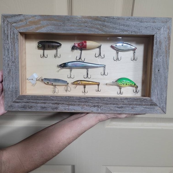 Vintage Fishing Lures Wall Art - Etsy