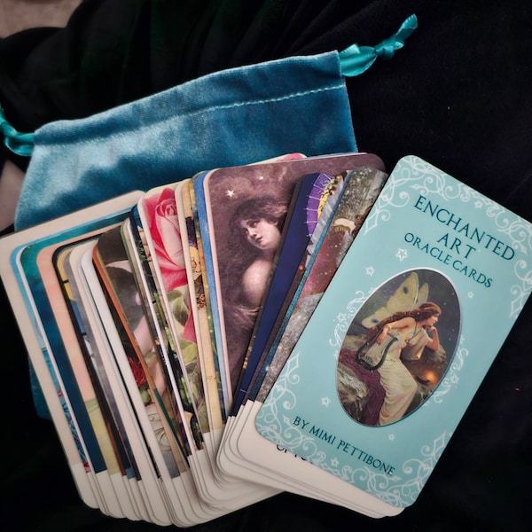 Enchanted Art Oracle Card Deck - Etsy