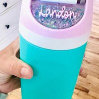 Custom Name Water Bottle Tag, Backpack Name Tag, Lunch Bag Tag, Diaper ...