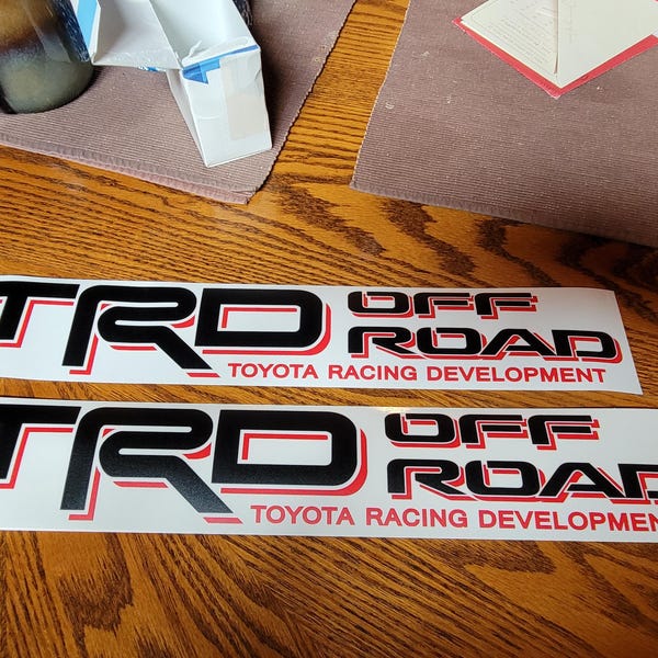 TRD off Road Decals for Toyota Tacoma: Elevate Your Truck's Adventure ...