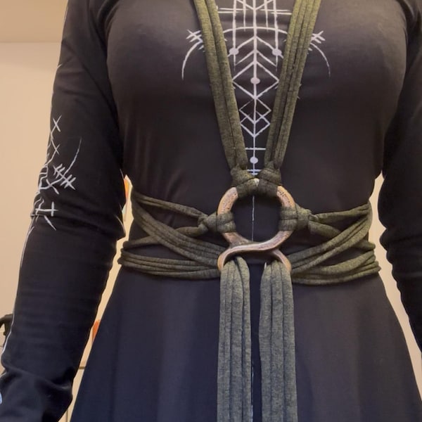 NEW! Norse Dress ONLY! Viking Dress, Norse Dreamcatcher Forest Witch ...