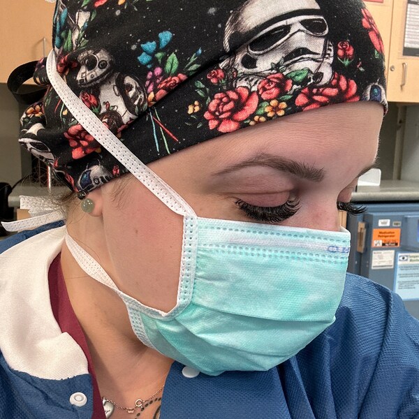 Scrub Cap Cat ,surgical Cap Funny,pediatric Gift,surgical Cap,scrub Cap ...