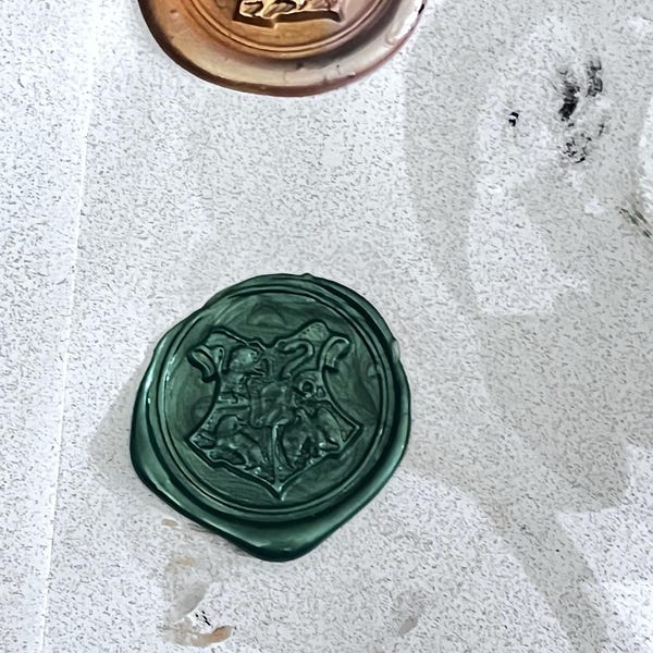 Garden of Eden Bees Wax Seal Stamp Embossed Copper Head Metal Stamp ...