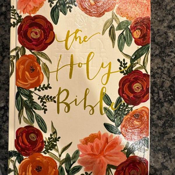 Personalized Hand-painted Bible, ESV,NIV,NKJV - Etsy