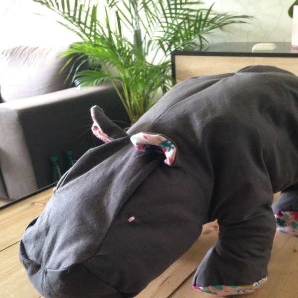 Hippo Heather Stuffed Animal Pattern PDF - Etsy