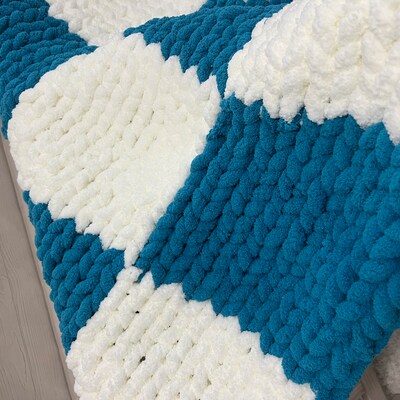 Chunky Rug Chunky Knit Carpet Giant Knit Throw Jumbo Knit Carpet Merino ...