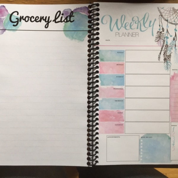 Finance Printable Planner Pack. Instant Printable 2 Pack, My Bills and ...