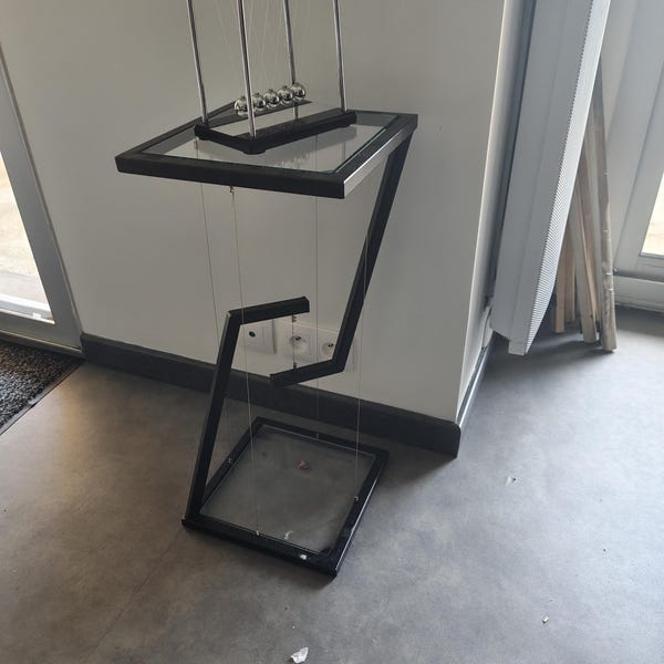 Coffee Table Black, Floating Table Steel Table Tensegrity Table, Café ...