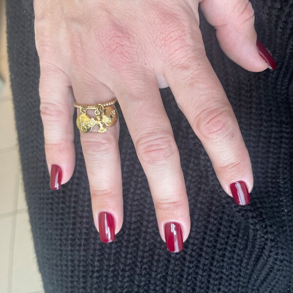 Hoop Beaded Earrings, Wire Wrap, Mix Metal Jewelry, Gold-filled and ...