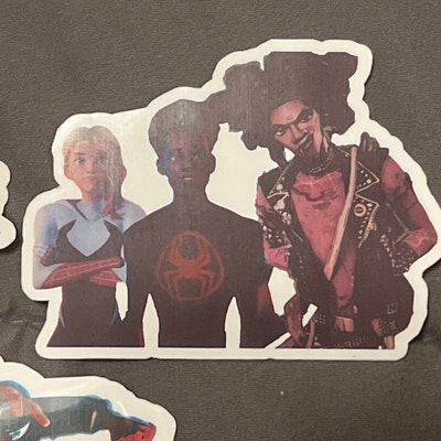 Spiderman Across the Spiderverse Sticker Pack : Pack of 18 Spiderverse ...