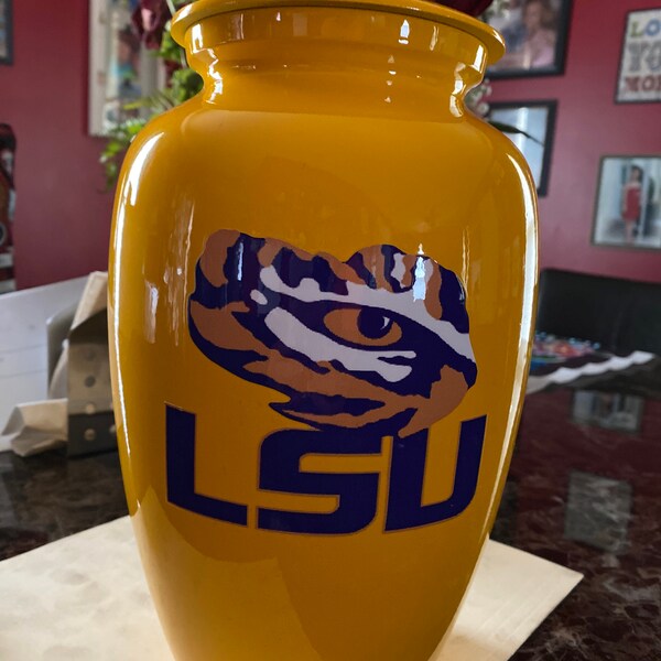 LSU Adult Urn - Etsy