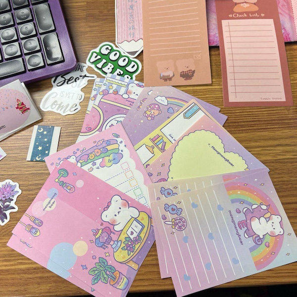 Kraft Sticky Notes, 3x3, Kraft Paper Sticky Notes, Sticky Note Pads ...