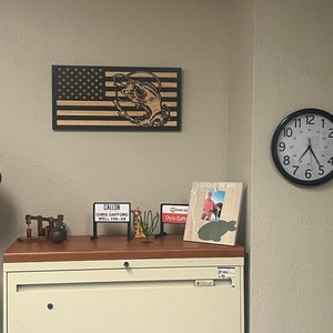 Customizable Firefighter Wood Flag - Etsy Canada
