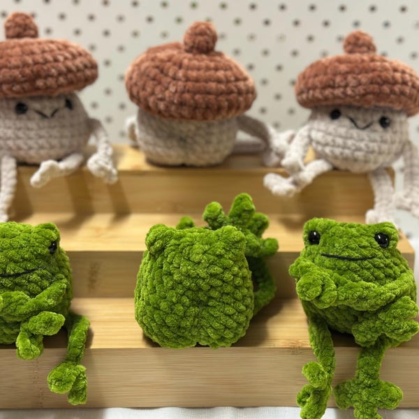 A-corny Boi PDF NO-SEW Pattern, Cute and Funny Acorn Amigurumi, Inc ...