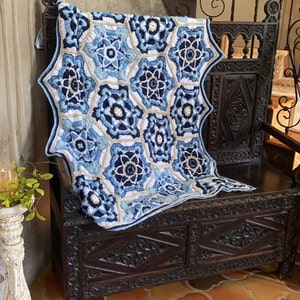 Magic Circles Scarf Pattern by Jane Crowfoot - Etsy