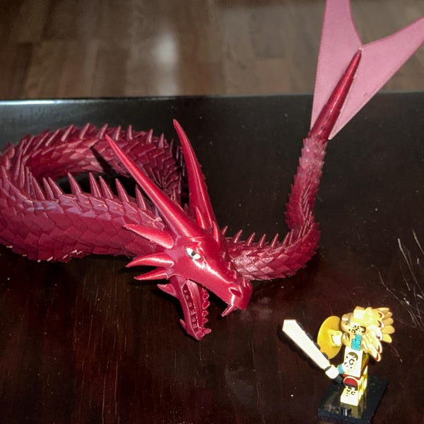 Gankra Kaiju Monster BJD Articulated Creature FREE Extra Pins and ...