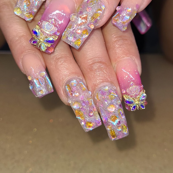 Nail Decals/ Nail Stickers - White Lace Frames -3D Embossing- Nail Art ...