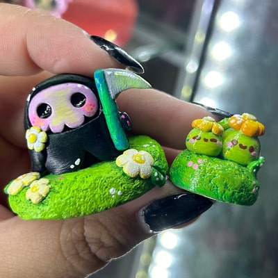 Kawaii Flower Spud OOAK - Etsy