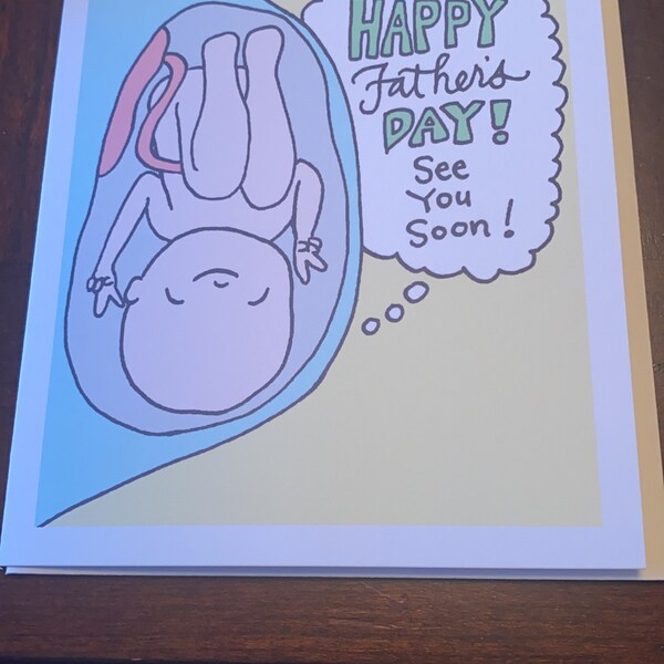 Soon to Be Dad, Father's Day Card, Expectant Father, Daddy to Be ...