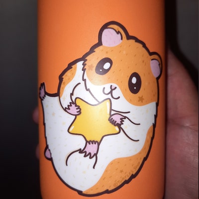 Ultra Super Cute Hamster Vinyl Decal Sticker, Adorable Pet, Hamstar ...