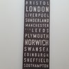 UNITED KINGDOM Bus Scroll, Subway Sign, Vintage Tram Roll, Canvas - Etsy UK