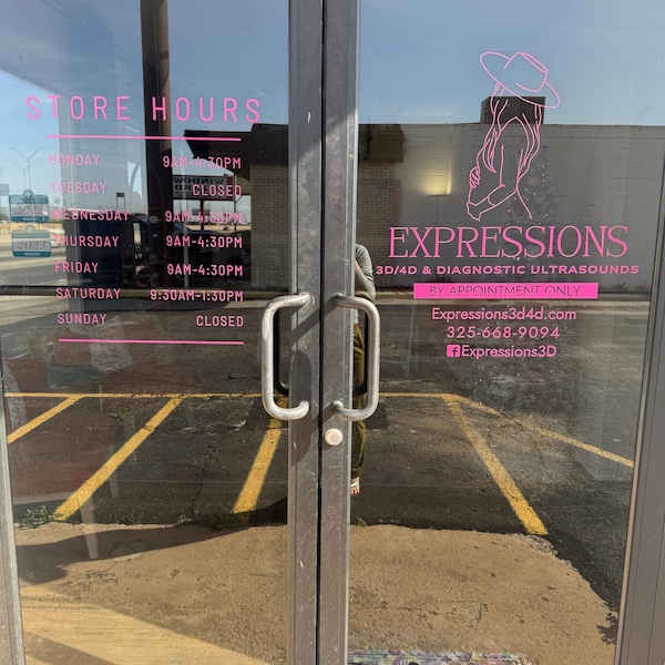 Customizable Business Window Decal / Your Name or Logo / Create Your ...