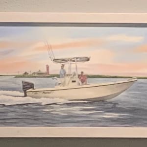 Custom Painting 12x18 CENTER CONSOLE Hand Made Art - Etsy