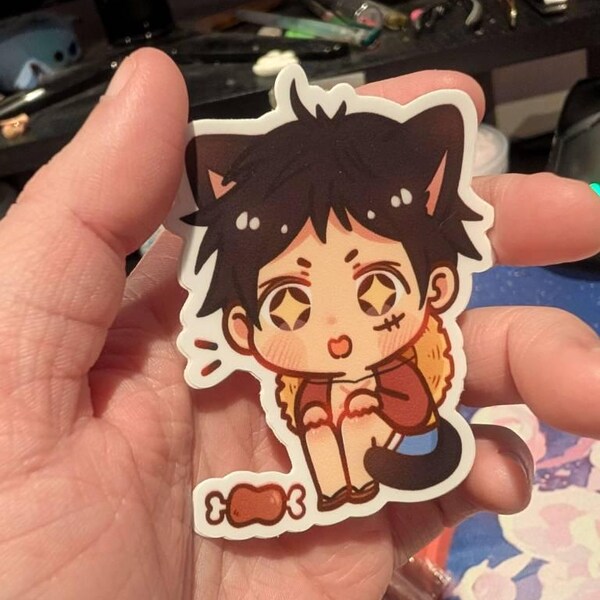 Kirbo Stay Hydrated Sticker | Anime | Decal | Vinyl | Matte | Kawaii ...