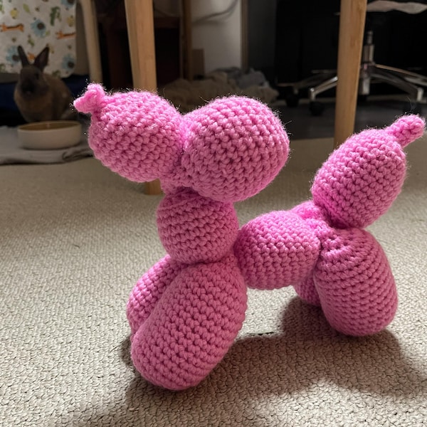 Crochet Balloon Animal Dog Pattern: Puppy Amigurumi (PDF Download) - Etsy