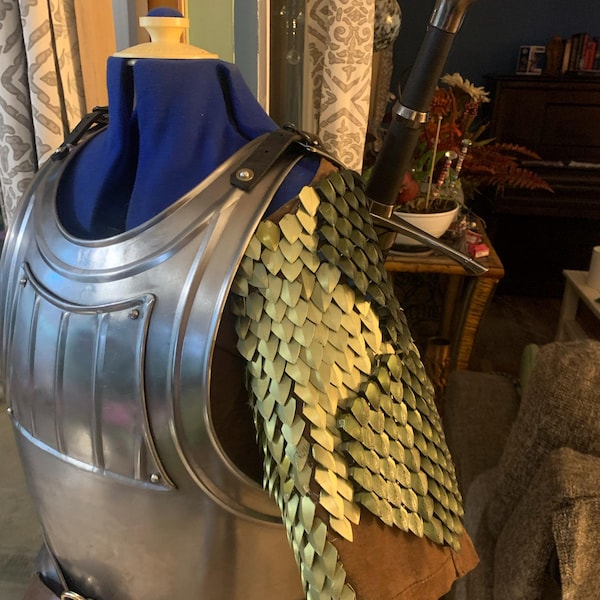 3D Printed Metallic Dragon Scales Fabric Sheet, Cosplay Armor - Etsy