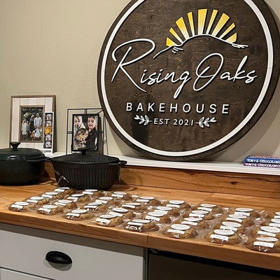 Custom Venue Sign, Storefront Sign, Wedding Venue Logo, Raised 3D Logo ...