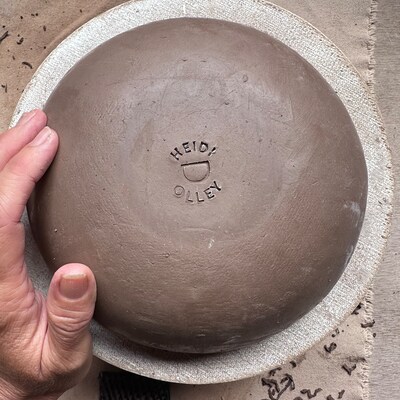 New Initial Stamp in Wreath Border, Pottery Tools, Makers Mark ...