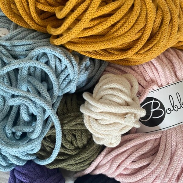 Bobbiny 3mm / Macrame Cord / 3mm Single Cord / Full Roll 100m 328 Ft ...