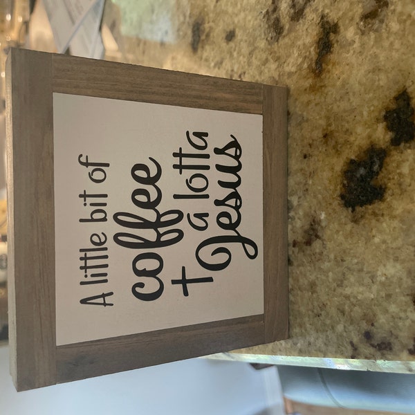 Coffee Sign Collection, Coffee Bar Cart, Coffee Home Decor, Caffeine ...