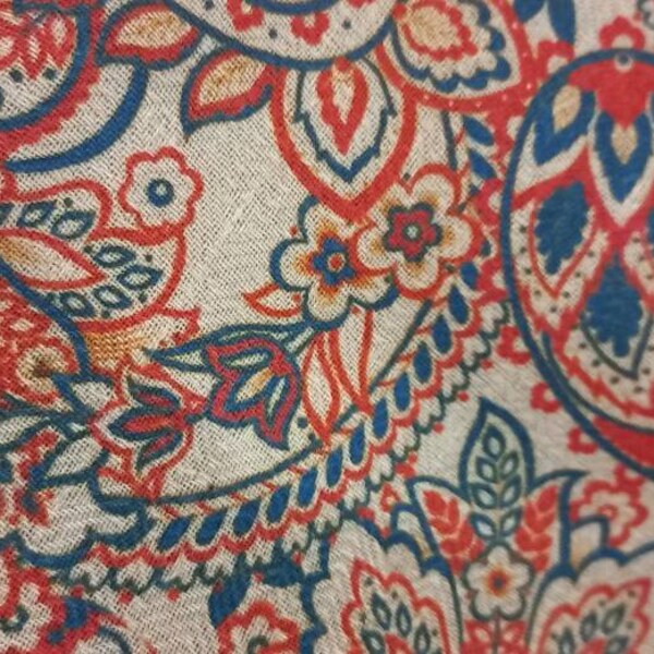 Indigo/dabu/blue Block Prints Fabric Hand Printed Indian Fabric Natural ...
