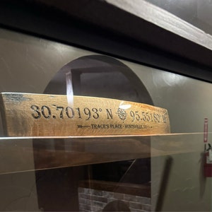 Custom Barrel Stave, Barrel Stave With Last Name, Personalized Stave ...