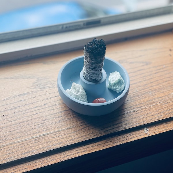 Smudge Stick Dish - Smudge Stick Holder - Sage Smudge Burner - Palo ...