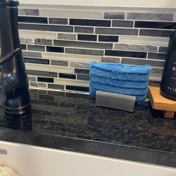 Sponge Holder, Concrete Sponge Dryer, Kitchen Accessories, Minimalist ...
