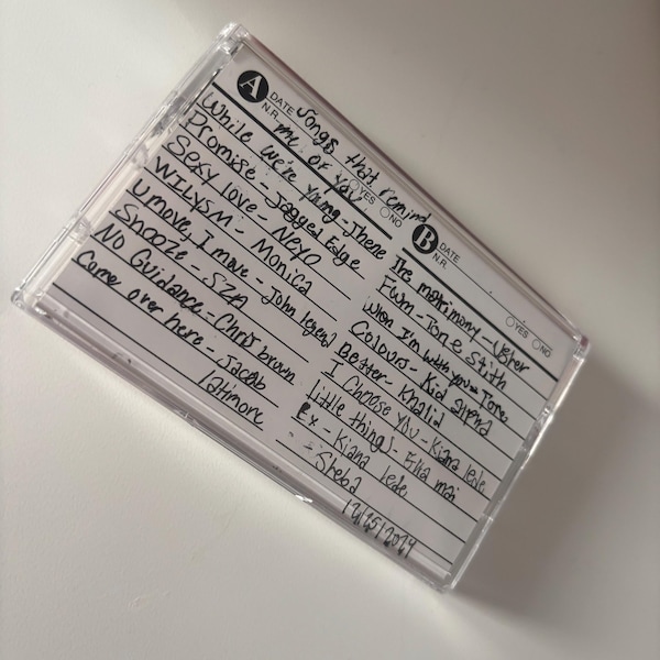 Custom and Personalized Cassette Tapes: Perfect Gift / Anniversary ...