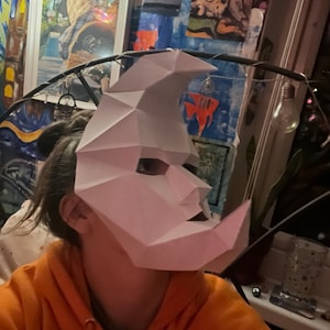 BLAST Mask Easy Low-poly Polygon Mask PDF Download - Etsy