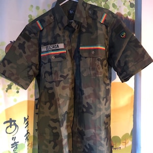 Rastafari Lion of Judah Epaulette Shirt Jah Army Reggae Style - Etsy