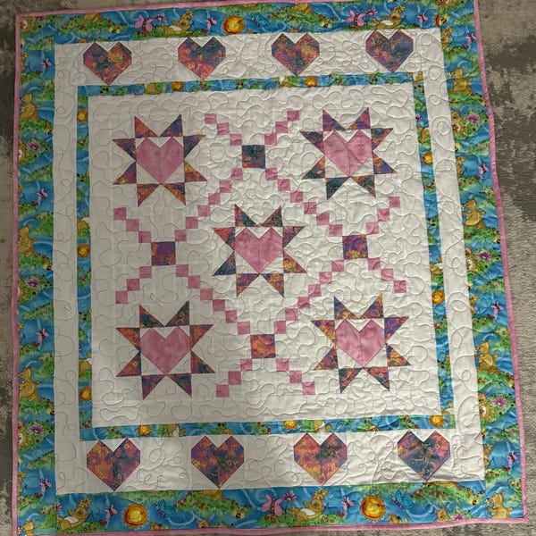 Starlit Path Quilt Pattern - Paper Copy of Quilt Pattern Summer Quilt ...