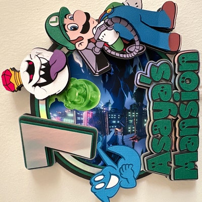 Luigis Mansion Inspired Cake Topper Custom - Etsy