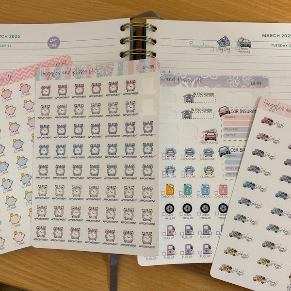 Doctor Appointment Planner Sticker / Pastel Colours | Doctor Appt ...